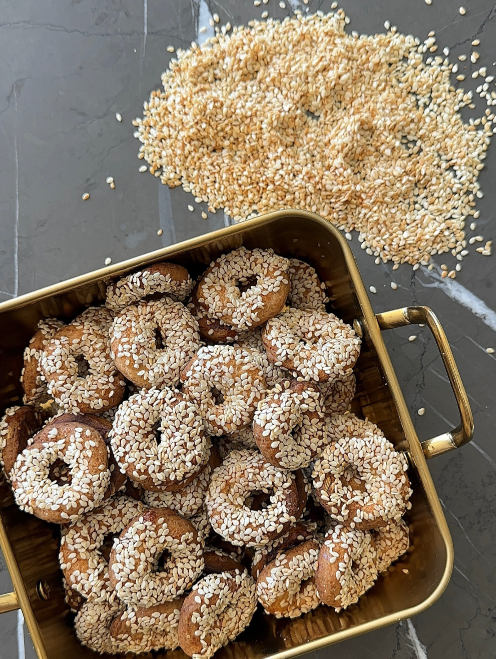 Sesame Salted Cookies (Kaak) – A Middle Eastern Favorite! | Sivan's Kitchen