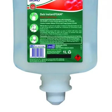 Deb Instant Foam Hand Sanitiser
