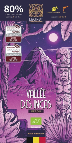 Vallée des Incas Noir 80% | Legast EN-FR