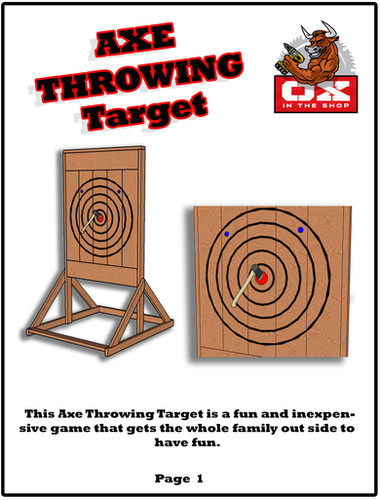 Axe Throwing Target | oxintheshop