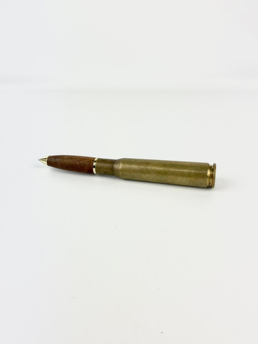 Walnut 50 Caliber Bullet Pen | oxintheshop