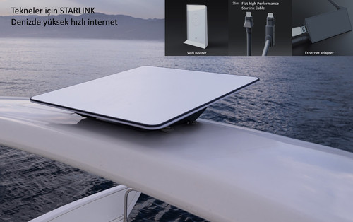 STARLINK MARITIME PACKAGE WITH FLAT-HIGH-PERFORMANCE KIT | My Site 3