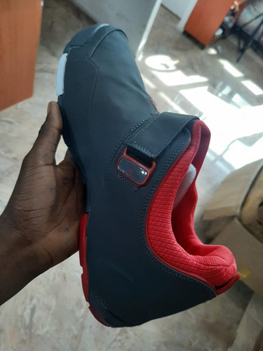 VINTAGE AIR Jordan Lx2 Grey Red | Toppline Kenya