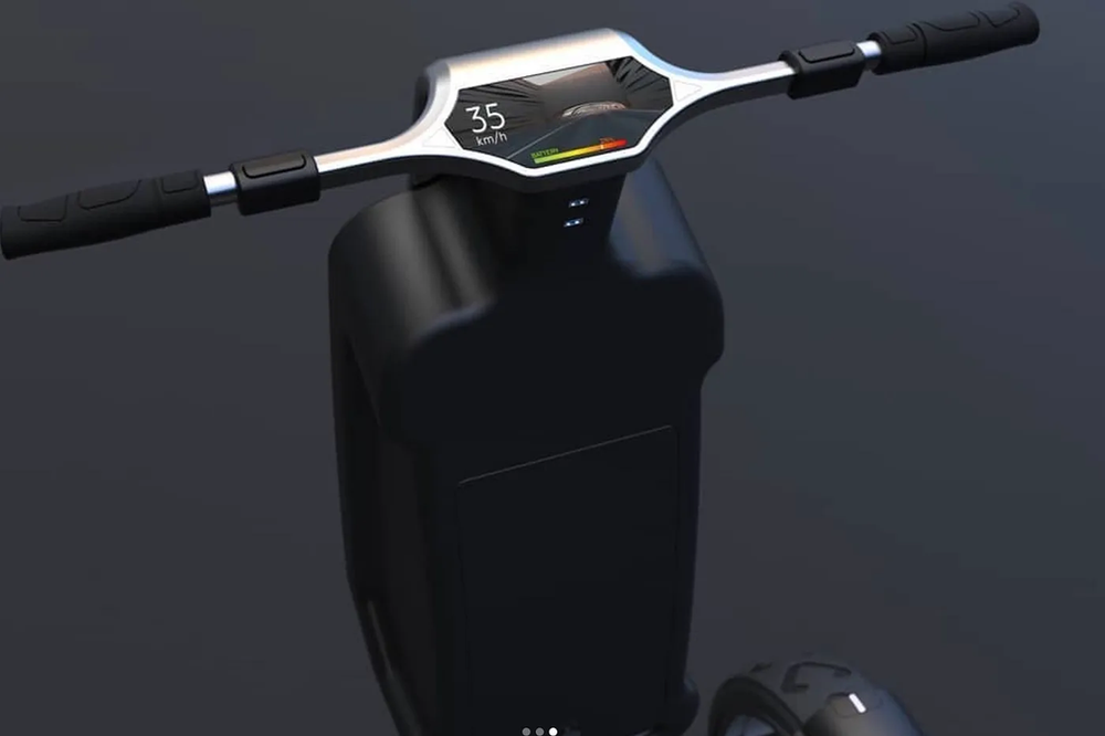 Introducing the Electric Stand Bike Concept Scooter for Urban Commutes