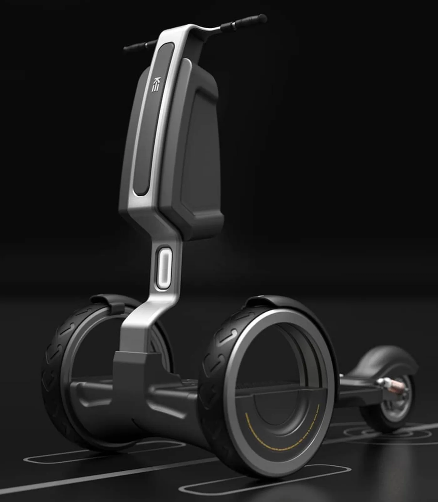 Introducing the Electric Stand Bike Concept Scooter for Urban Commutes