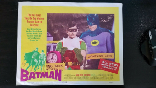 Original 1966 Batman Lobby Card | Mysite