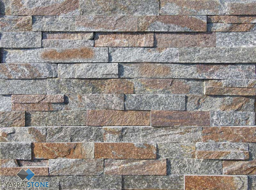 Rusty Quartzite Stack Stone | yarrastone