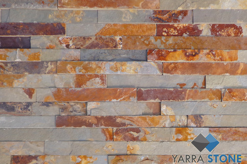 Rusty Charcoal Stack Stone | yarrastone