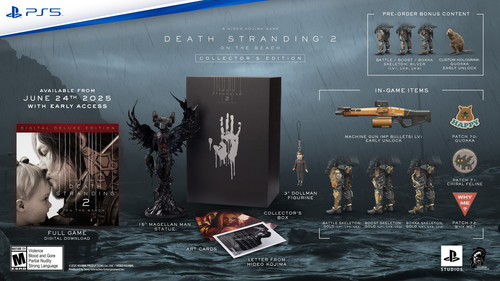 DEATH STRANDING 2: ON THE BEACH PlayStation 5 Collector's Edition Japan ...