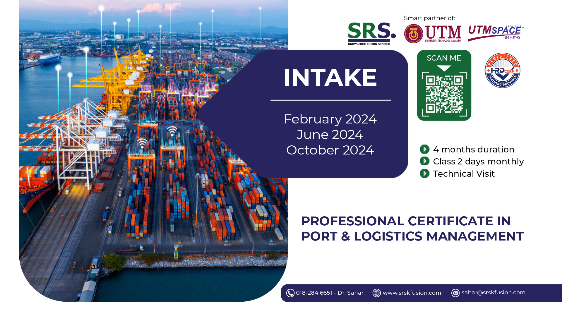 Professional Certificate in Port and Logistics Management