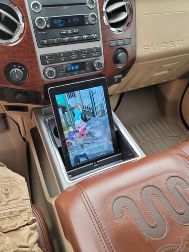 2011 Ford Super Duty Tablet Holder | ShawnTexan Products