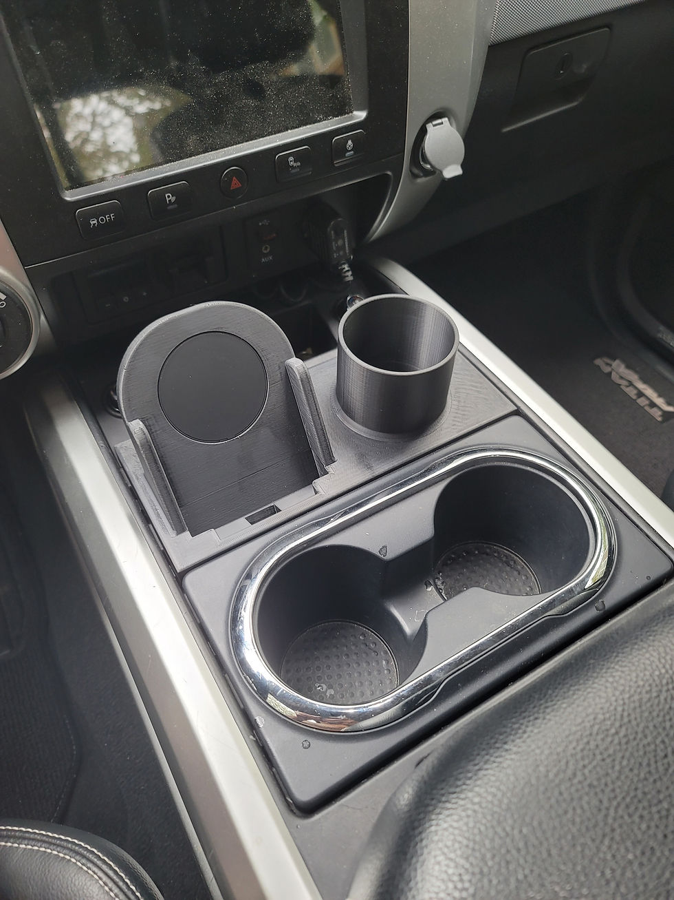 Nissan Titan Wireless Charger and Can Holder | ShawnTexan Products