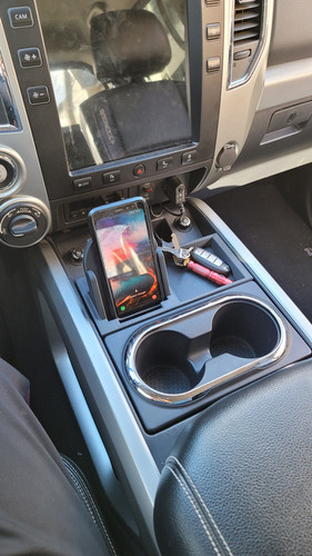 Nissan Titan Wireless Phone Charger | ShawnTexan Products