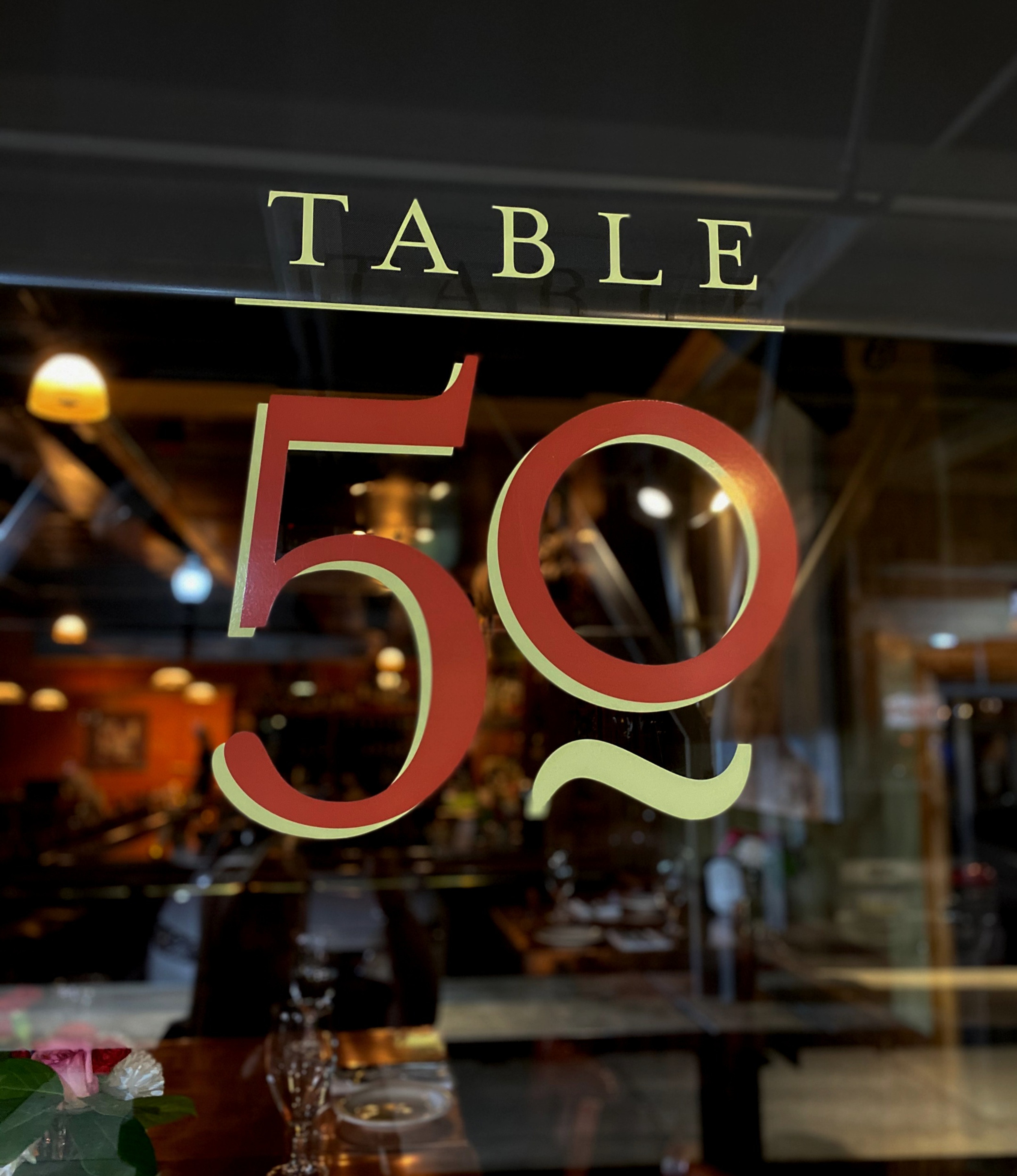 Restuarant/Table50/RoanokeVirginia