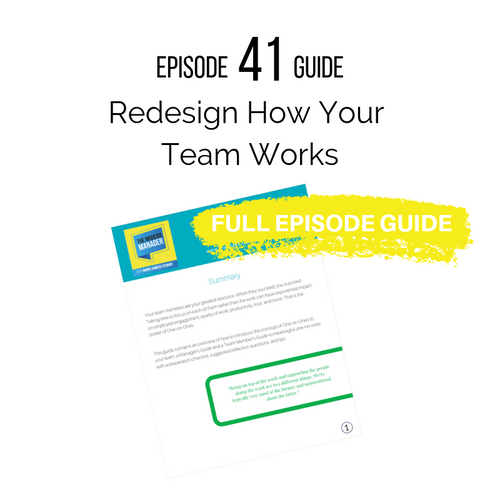 Guide 41: Guide to Redesign How Your Team Works | mamie