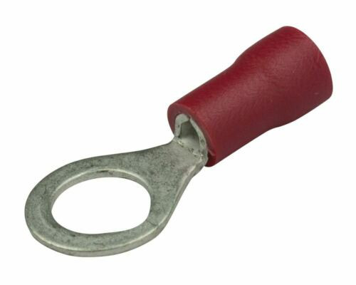 M8 Red Ring Terminal - pack of 100 | PQIS Ltd.