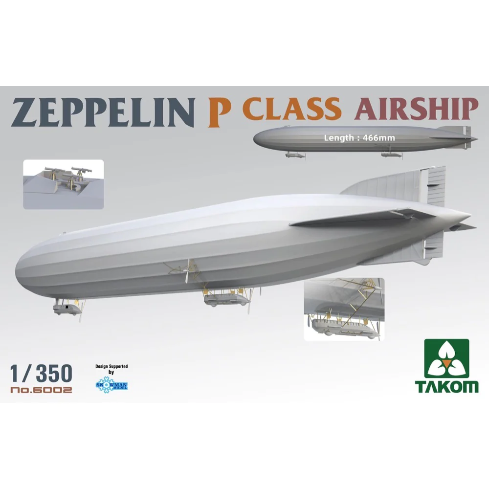 Zeppelin P Class Airship | plamonz