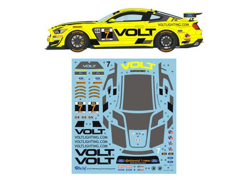 Ford Mustang GT4 "VOLT Racing" #7 IMSA 2018 | plamonz