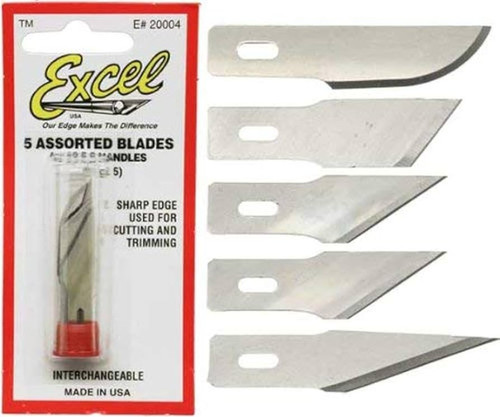 Excel blade set with 5 different blades | plamonz