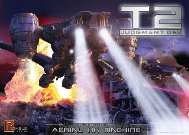 Terminator 2 Judgment Day Aerial HK Machine | plamonz