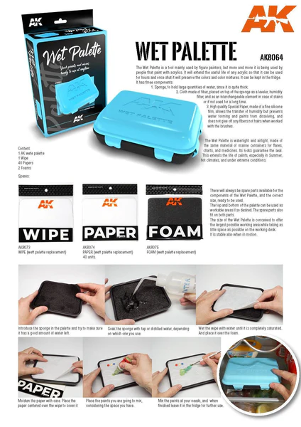 AK Wet Palette | plamonz