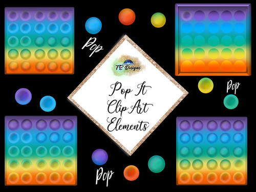 Pop It Clipart Commercial Use | TeachElite