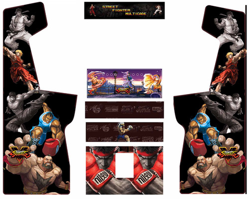 Street fighter v1 recroom masters | Arcade Graphics & prints