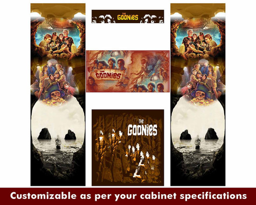 Goonies v3 Art & Vinyl | Arcade Graphics