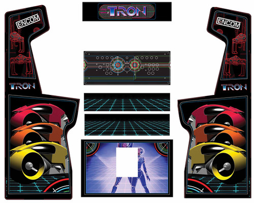 Tron v1 recroom master | Arcade Graphics & prints