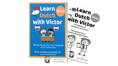 Learn Dutch with Victor (A0–A2) | Story-Based Self-Study Book | MJNT2