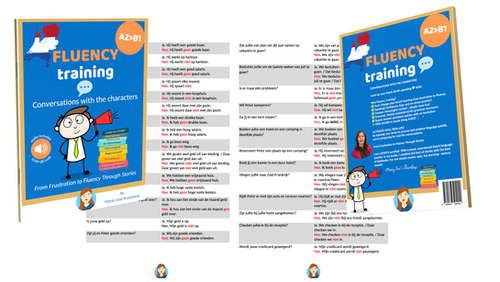Fluency Training A2–B1 | Dutch Conversation Practice Book | MJNT2