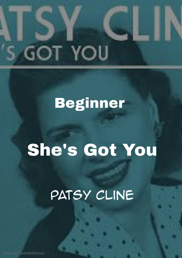 She's Got You - Patsy Cline - Standard Notation | Greg's Transcripts