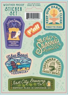 Roaming Savannah Decal | The Dixie Market