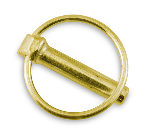 Round Trailer Linch Pin with Ring 3/8" x 1-3/4 Inch (Pack of 10 ...