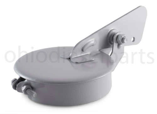 5 Inch Tractor Exhaust Weather Flap Rain Cap Muffler Cover 5" (Gray ...