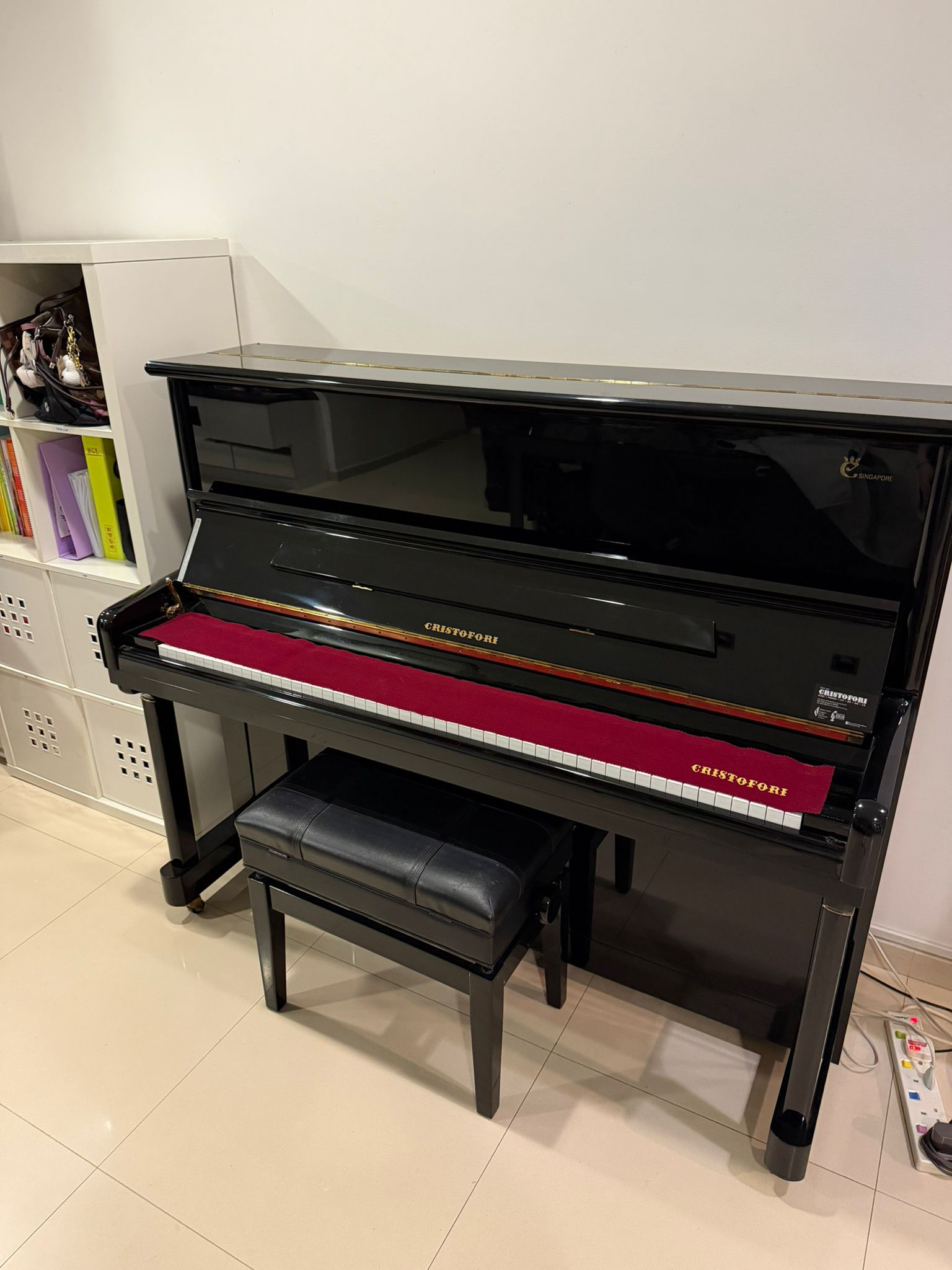 Cristofori CU-125N EP - 8 Years Old | singapore-piano-hub