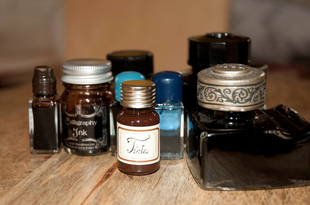 Woher kommt die Tinte?