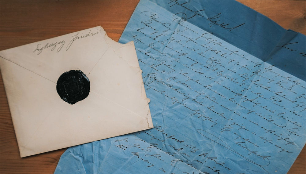 Die Geschichte des Briefeschreibens