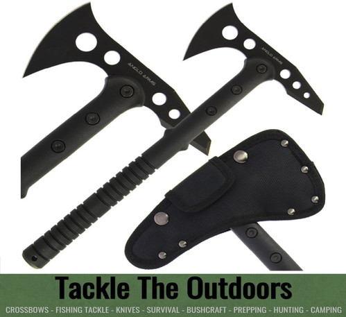 Heavy Duty Hunting Camping Axe Military Style Survival Hatchet With ...
