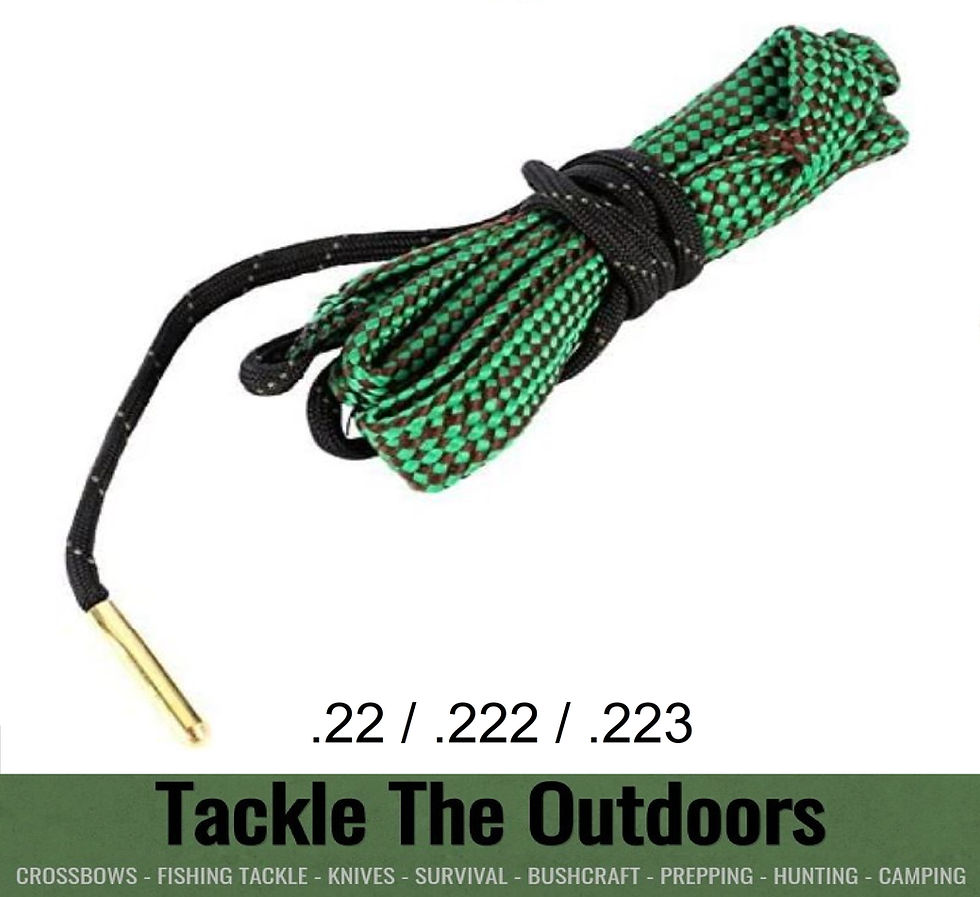 Rifle Boresnake Barrel Cleaner Bore Snake For .22 .222 .223 Rifles ...