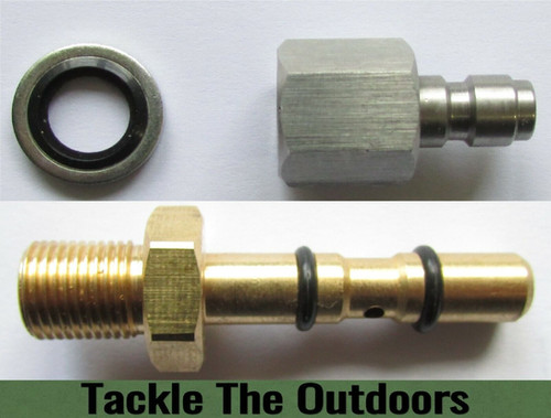 PCP Airgun Snap On Foster Quick Fill Filling Probe SMK Air Rifle 1/8 ...