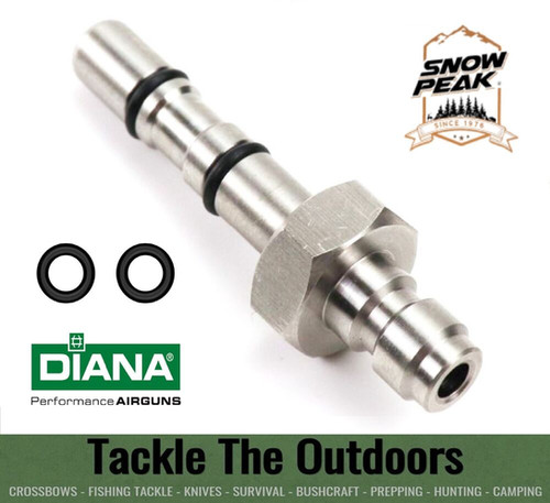 Snap On Quick Fill Probe PCP Air Rifle Filling Adapter Artemis Diana ...