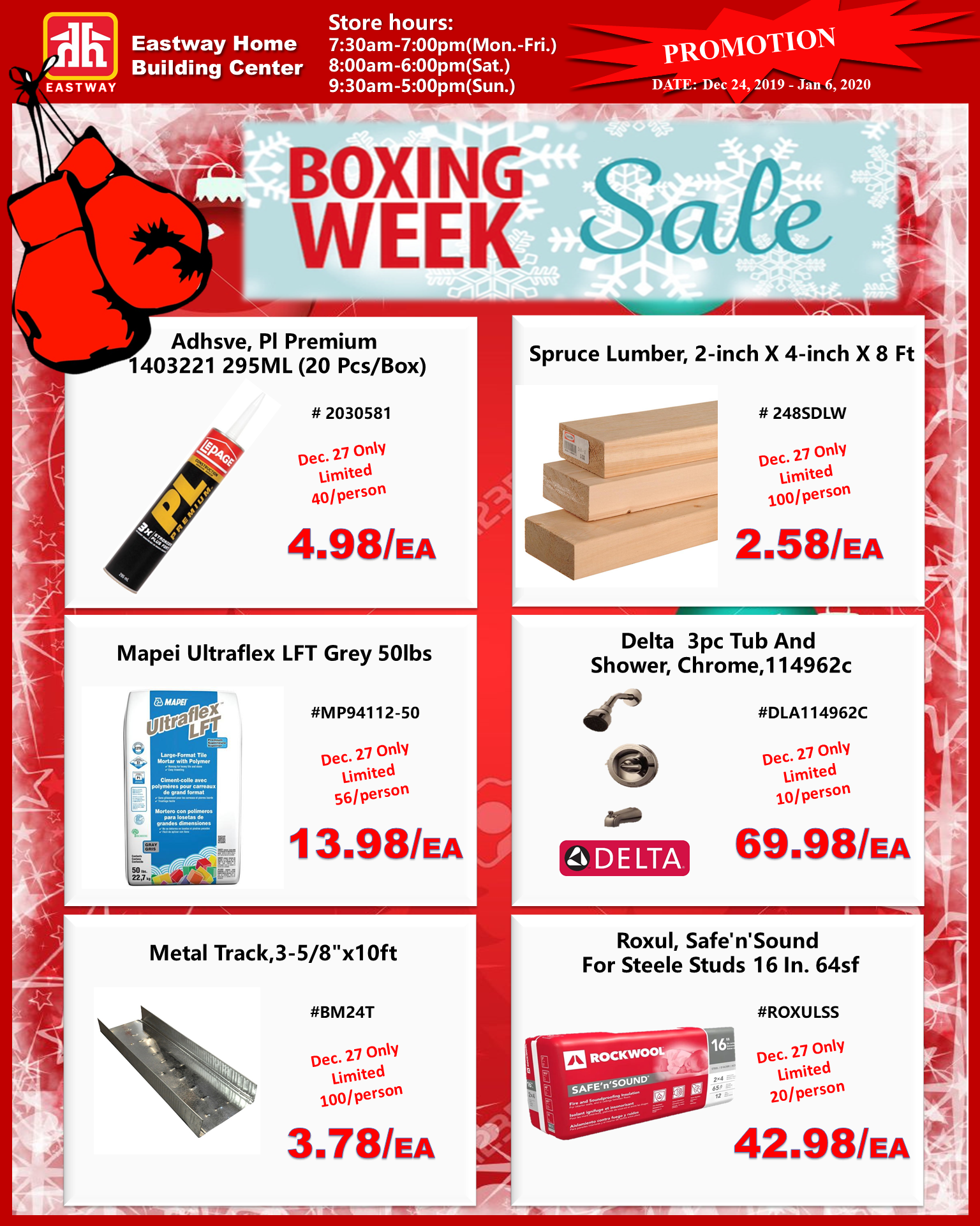 Weekly Flyer | Markham | Eastway Home Hardware