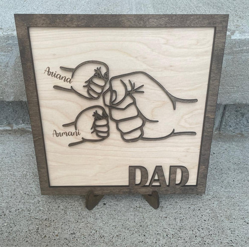 Fist Bump Sign | Skye Layne Creations