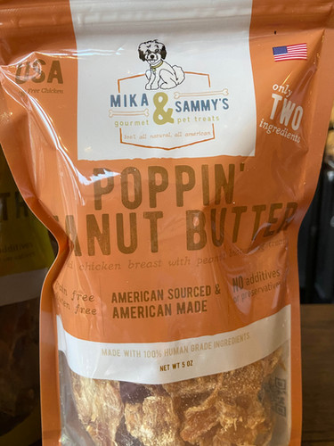 Mika & Sammy's Peanut Butter Chicken Jerky | TheHungryHound