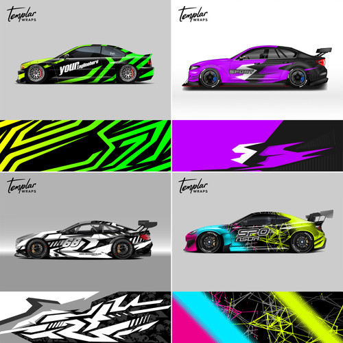 Pre-Designed Race Liveries | Templar Wraps