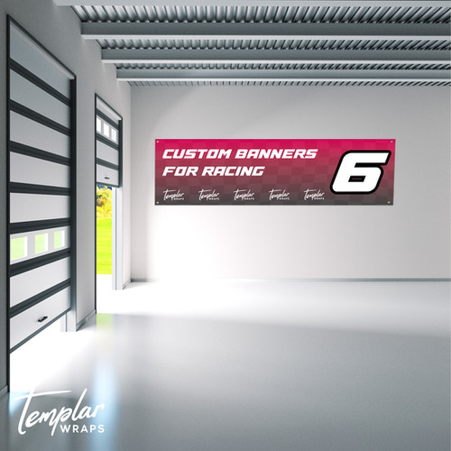 Custom Racing Banners (Pit/Garage) | Templar Wraps