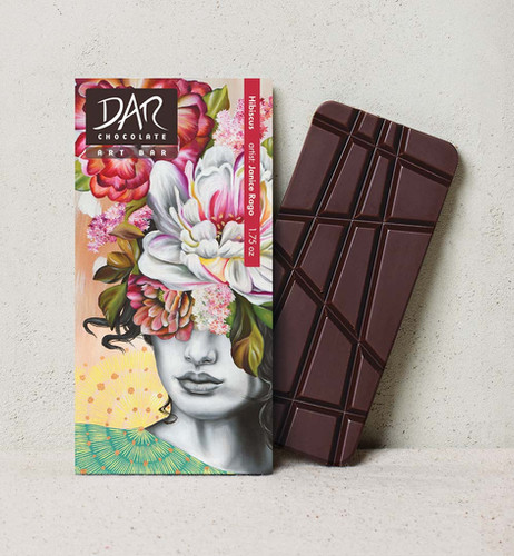 Hibiscus 72% | Artist: Janice Rago | DAR Art Bars