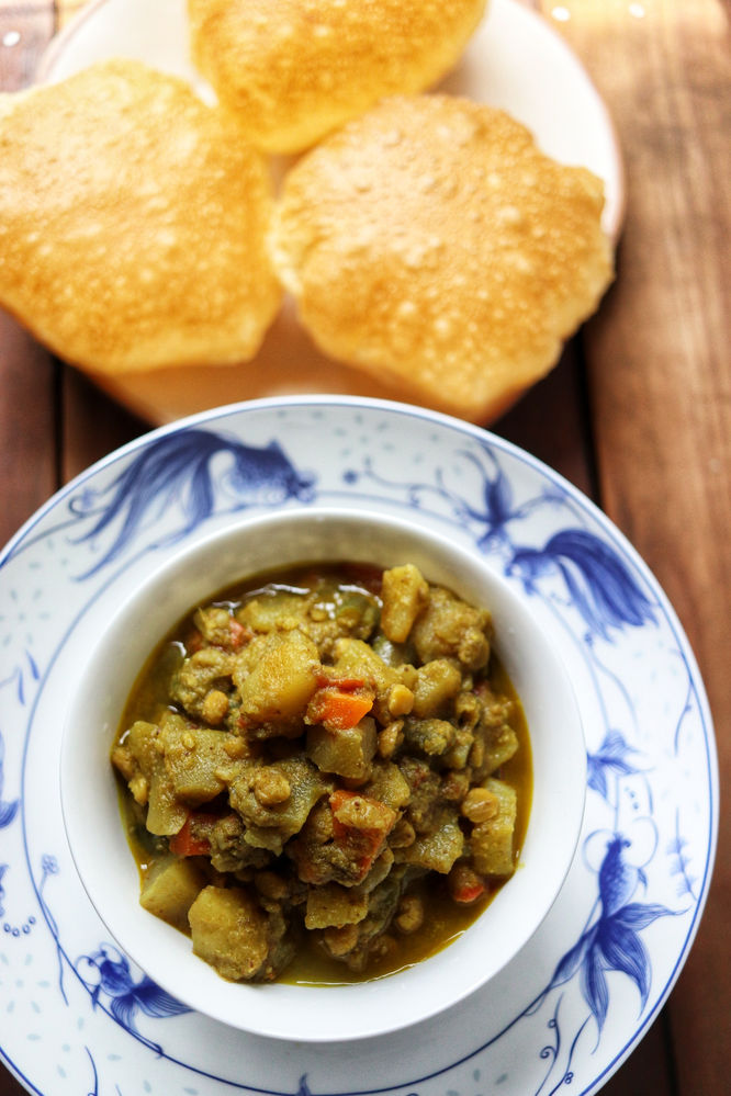 Mixed Veg Sagu - South Indian Style