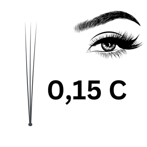 0,15 C Volume lash for eyelash extension | Mist Stockholm